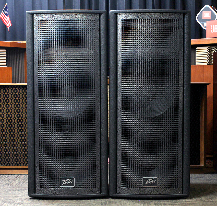 【中古】動作品 PEAVEY ピービー QW 4F 業務用3ウェイスピーカー ペア の落札情報詳細| ヤフオク落札価格情報 オークフリー