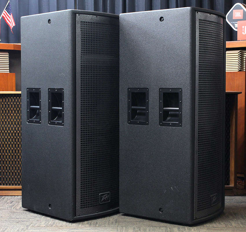 【中古】動作品 PEAVEY ピービー QW 4F 業務用3ウェイスピーカー ペア の落札情報詳細| ヤフオク落札価格情報 オークフリー