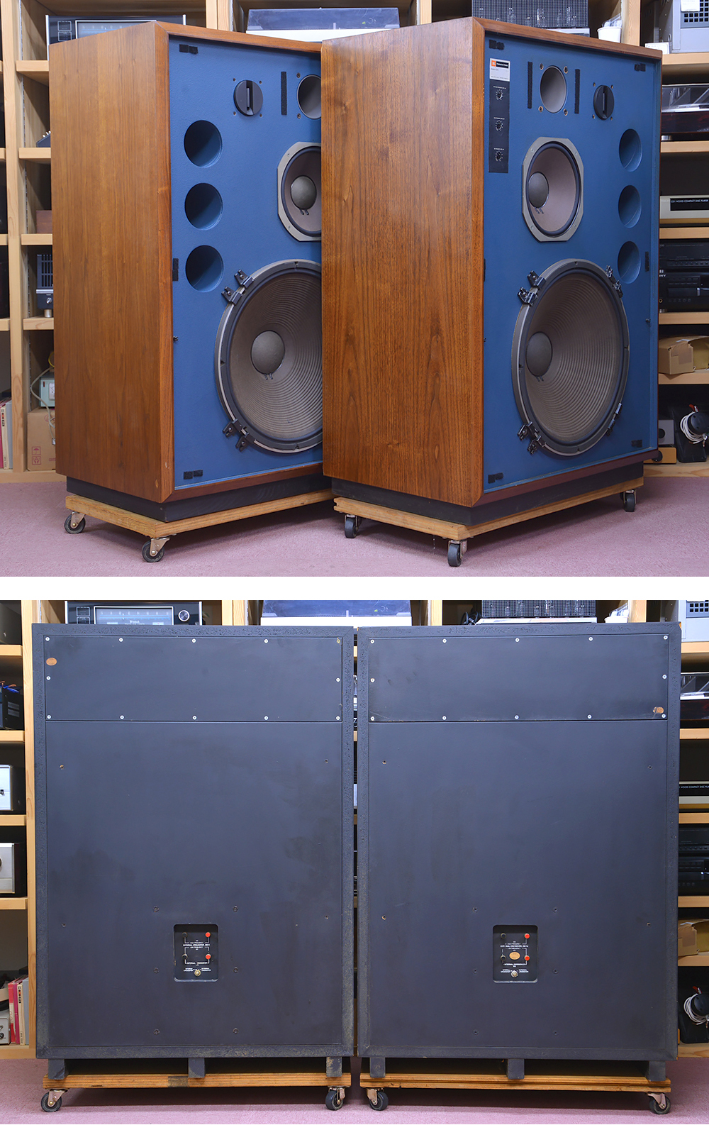 代購代標第一品牌－樂淘letao－JBL 4345 46cmウーファー搭載 大型スピーカー ペア