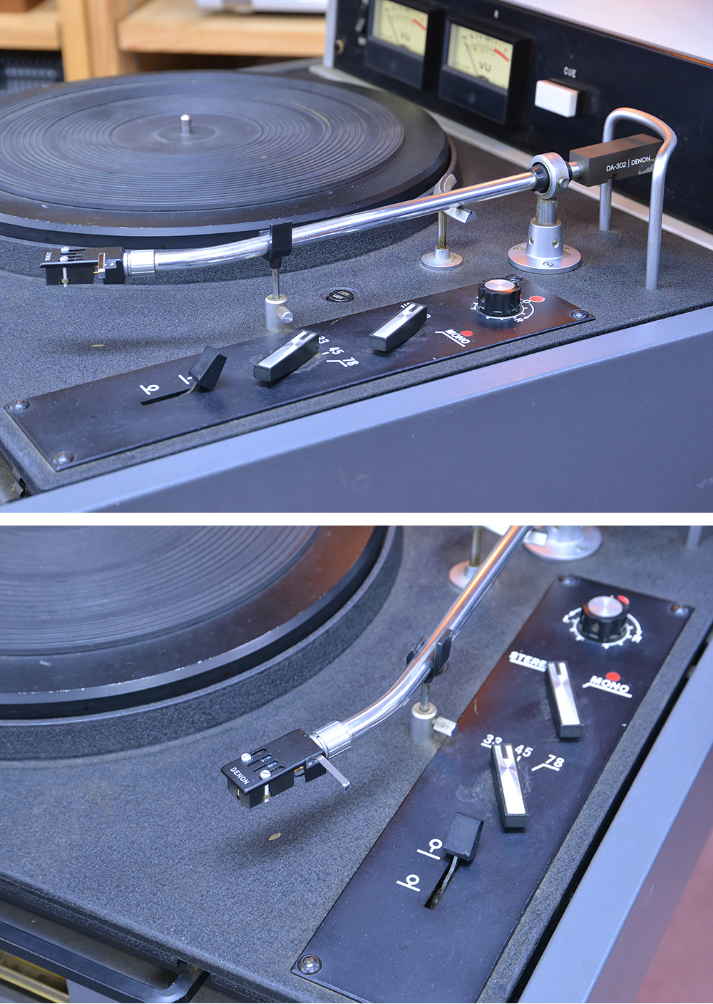 日本代購代標第一品牌【樂淘letao】－National FR-955 業務用ターンテーブル DENON DA-302 トーンアーム DL-103 カートリッジ付き